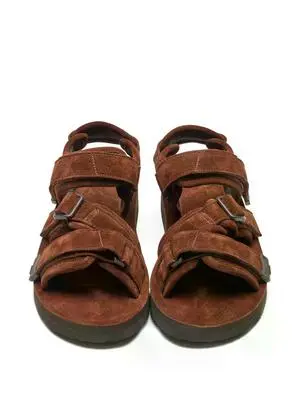 Suicoke Kisee Touch-strap Sandals - Brown