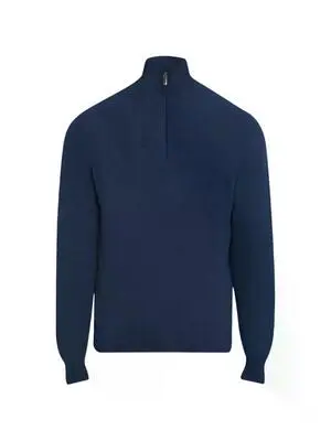 Massimo Alba Quarter-zip Knitted Sweater