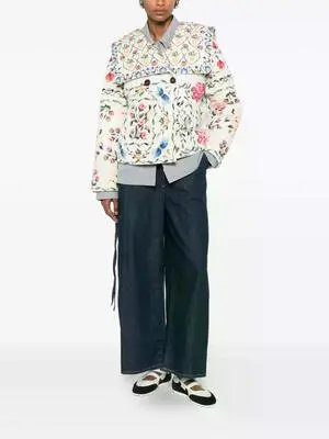 Barbour X Farm Rio Azelia Quilted Jacket With Floral Print