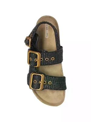 ALLSAINTS Staffa Woven Buckle-fastening Sandals