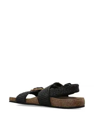 ALLSAINTS Staffa Woven Buckle-fastening Sandals