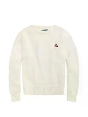 Polo Ralph Lauren Embroidered Knit Sweater