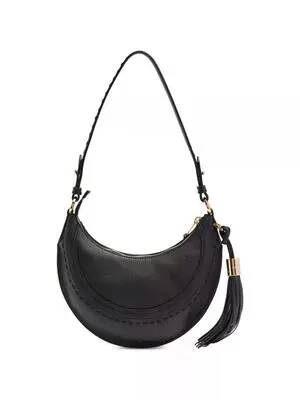 LANCEL Hoboheme Small Shoulder Bag With Tassel Detail - Black