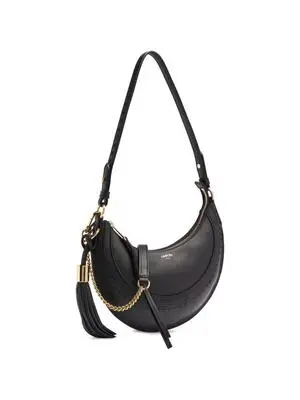 LANCEL Hoboheme Small Shoulder Bag With Tassel Detail - Black