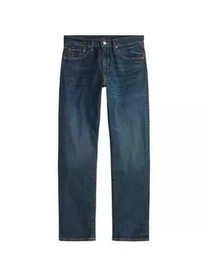 Polo Ralph Lauren Faded Straight-leg Jeans - Blue