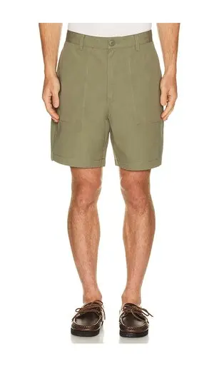 Barbour Sherburn Cotton Short - Green