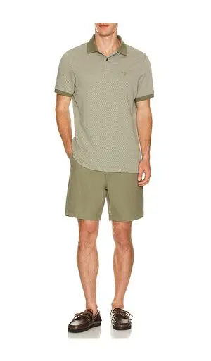 Barbour Sherburn Cotton Short - Green