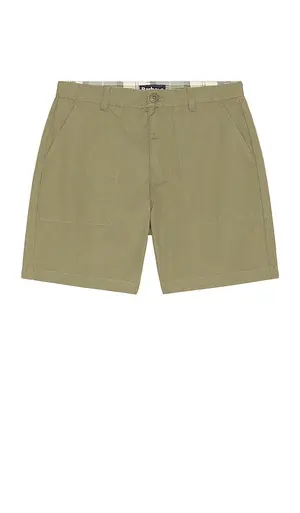 Barbour Sherburn Cotton Short - Green