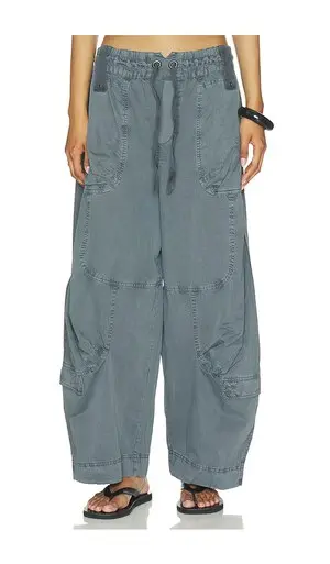 Free People Onset Parachute Pant - Grey