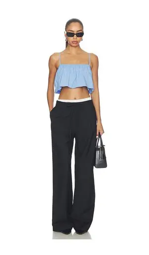 IRO PARIS Naomy Poplin Crop Top