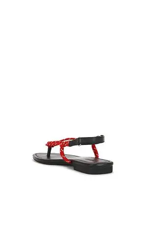 Madewell Aliyah Paracord Sandal - Red