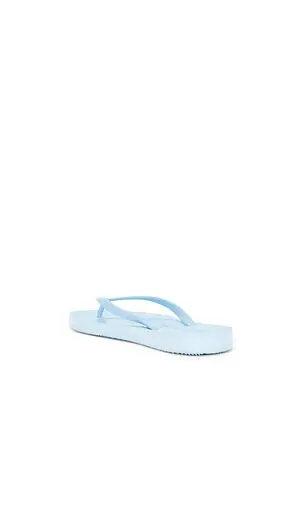 VELOUR Tapered Flip Flop - Blue