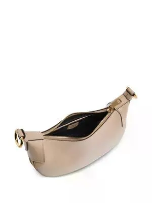 LANCEL Origami Leather Shoulder Bag - Neutrals