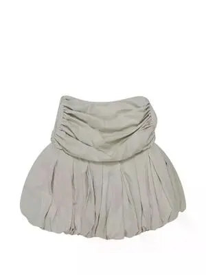 RENAISSANCE RENAISSANCE Qajar J Ruched Mini Skirt