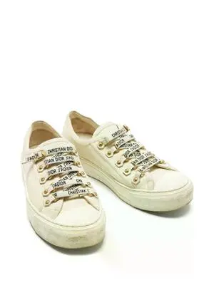 Dior Walk'n' Canvas Sneakers - Neutrals