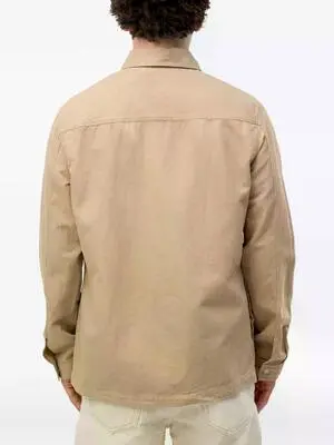 Hugo Button-up Chest-pocket Shirt Jacket