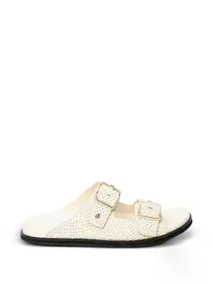BOSS Woven Buckle-fastening Sandals