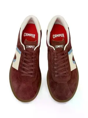 Camper Pelotas Soller Nubuck Leather Sneakers - Red