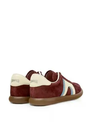 Camper Pelotas Soller Nubuck Leather Sneakers - Red