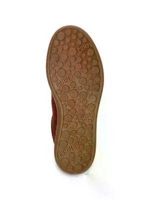 Camper Pelotas Soller Nubuck Leather Sneakers - Red