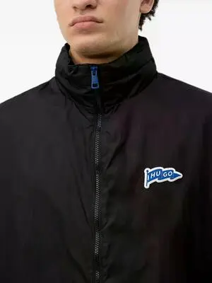 Hugo Logo-patch Zip-up Jacket