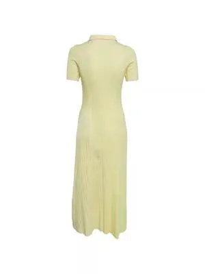Anna Quan Rib-knit Midi Dress - Yellow
