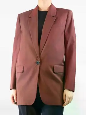 MARANT ETOILE Single-breasted Blazer - Red