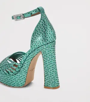 Kurt Geiger Embellished Platform Sandals