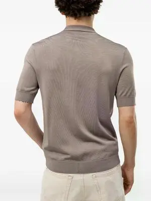 Hugo Quarter-zip Logo-patch Polo