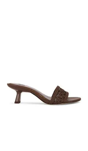 Paige Fallyn Woven Stiletto Sandals - Brown