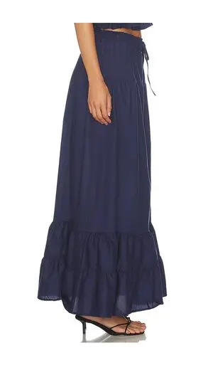 Peixoto Riley Maxi Skirt - Navy