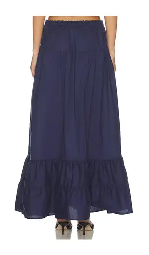 Peixoto Riley Maxi Skirt - Navy