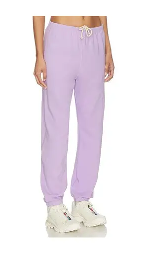 PERFECTWHITETEE Johnny French Terry Easy Sweatpant - Lavender