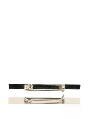 COUNTY OF MILAN Logo Tie Pins - Silver