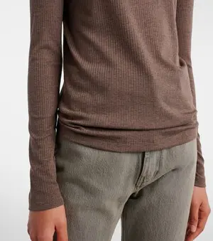 Max Mara Ribbed-knit T-shirt