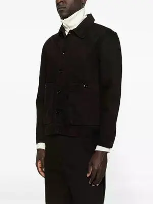 Sandro Buttoned Denim Jacket