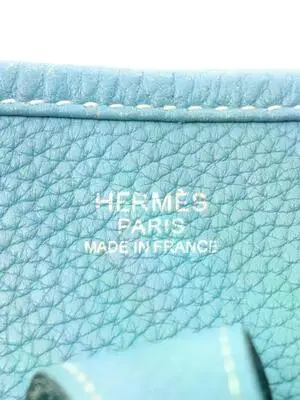 Hermès Evelyn 3 Troyes Pm Shoulder Bag - Blue