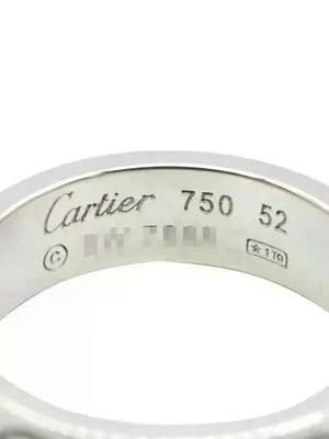 Cartier 18k White Gold Love Ring