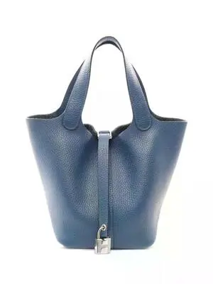 Hermès Picotan Lock Pm Handbag - Blue