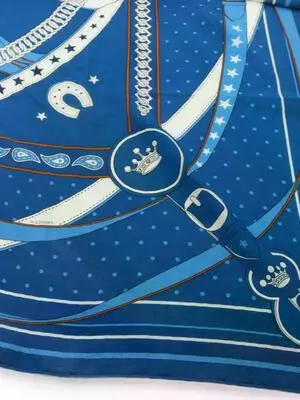 Hermès 2010s La Promenade Du Matin Scarf