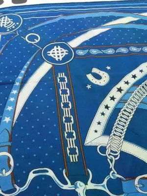 Hermès 2010s La Promenade Du Matin Scarf