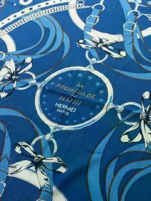 Hermès 2010s La Promenade Du Matin Scarf