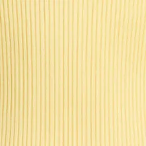 Alaïa Ribbed Silk-blend Sweater - Yellow