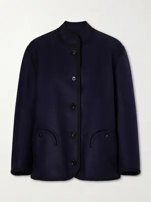 BLAZÉ MILANO Nitak Curly Virgin Wool Coat
