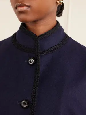 BLAZÉ MILANO Nitak Curly Virgin Wool Coat