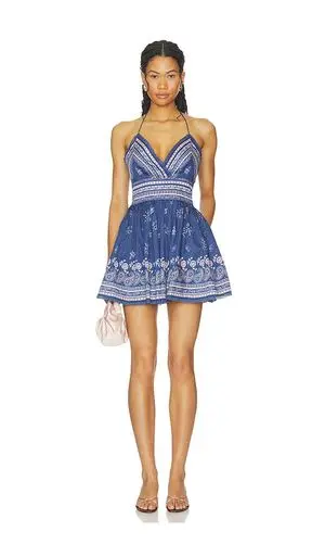 LoveShackFancy Arletta Dress - Blue