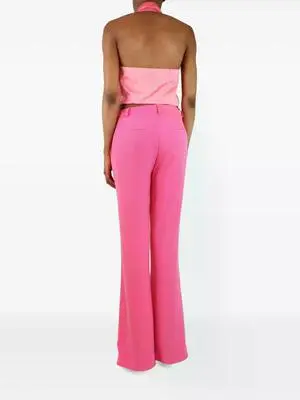 Stefania Vaidani Satin Trousers - Pink