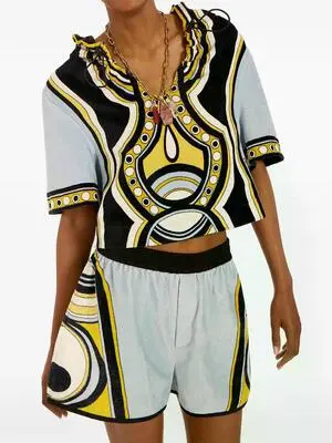 La DoubleJ Portal Terrycloth Hoodie