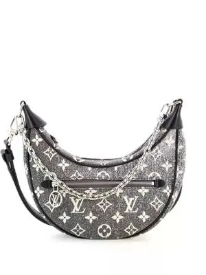 LOUIS VUITTON Monogram Jacquard Denim Hobo Bag