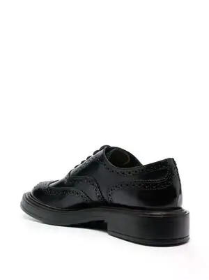 TOD'S Lace-up Perforated Oxford Shoes